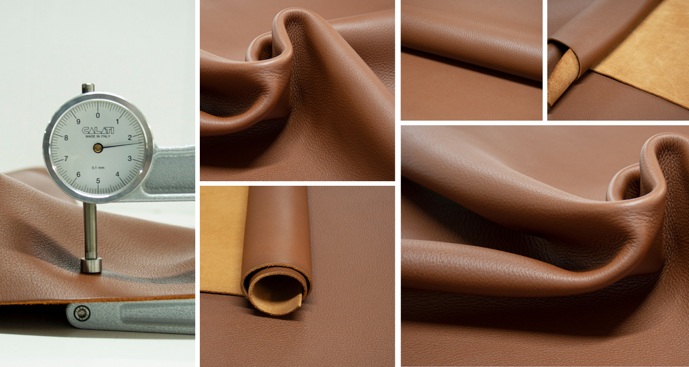 Leather Crossbody Bag Women Tan S - Joy Syna